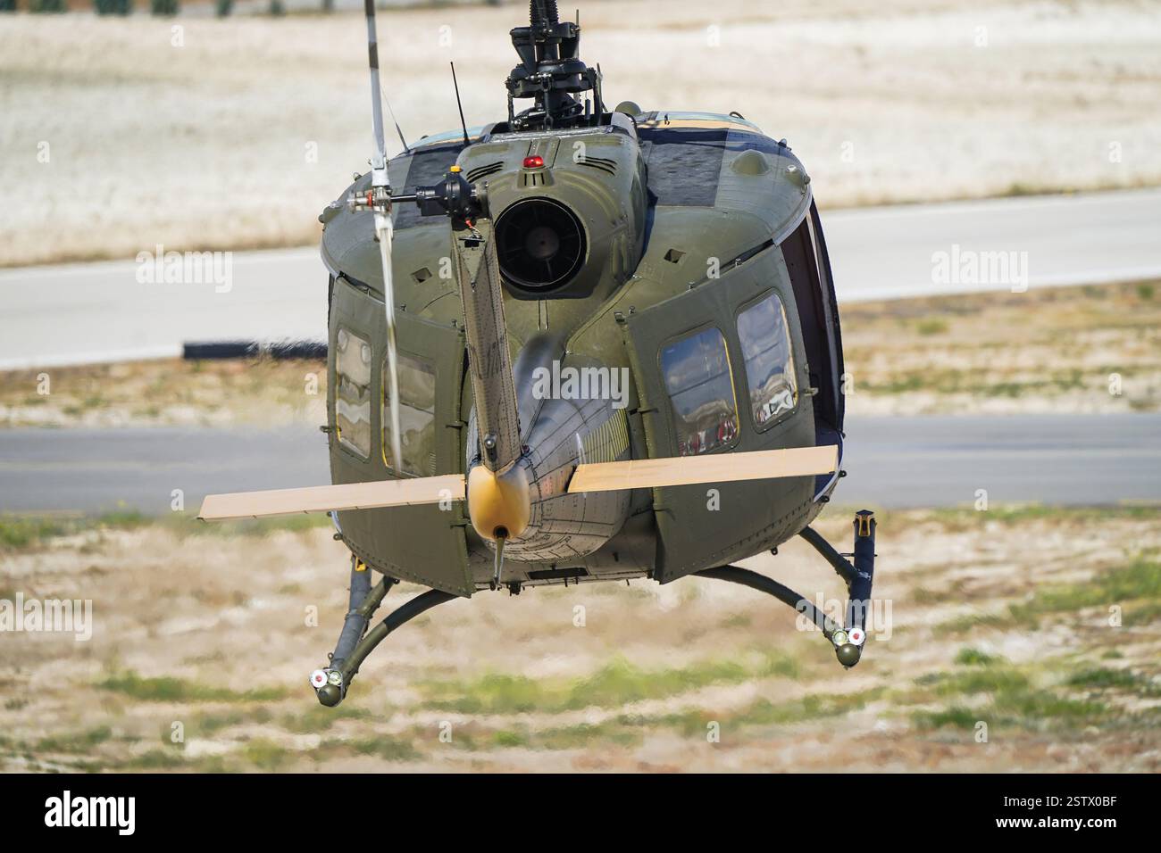 ESKISEHIR, TURKIYE - SEPTEMBER 22, 2024: Private Bell UH-1H Iroquois (9266) display in ...