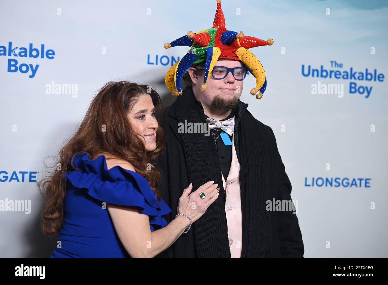 New York, USA. 19th Feb, 2025. (L-R) Teresa LeRette and Austin LeRette ...