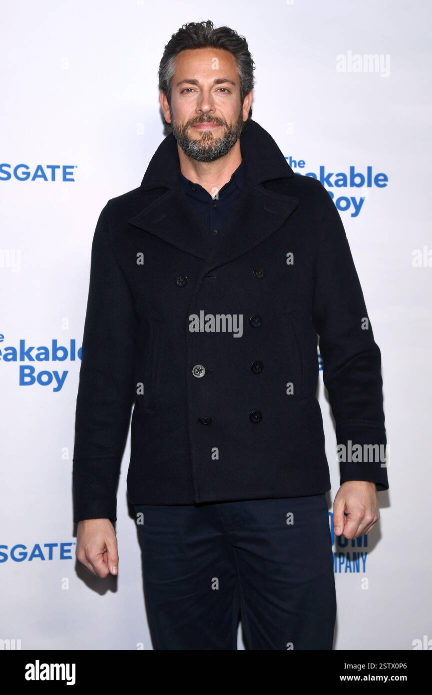 Zachary Levi attends Lionsgate's 'The Unbreakable Boy' New York ...