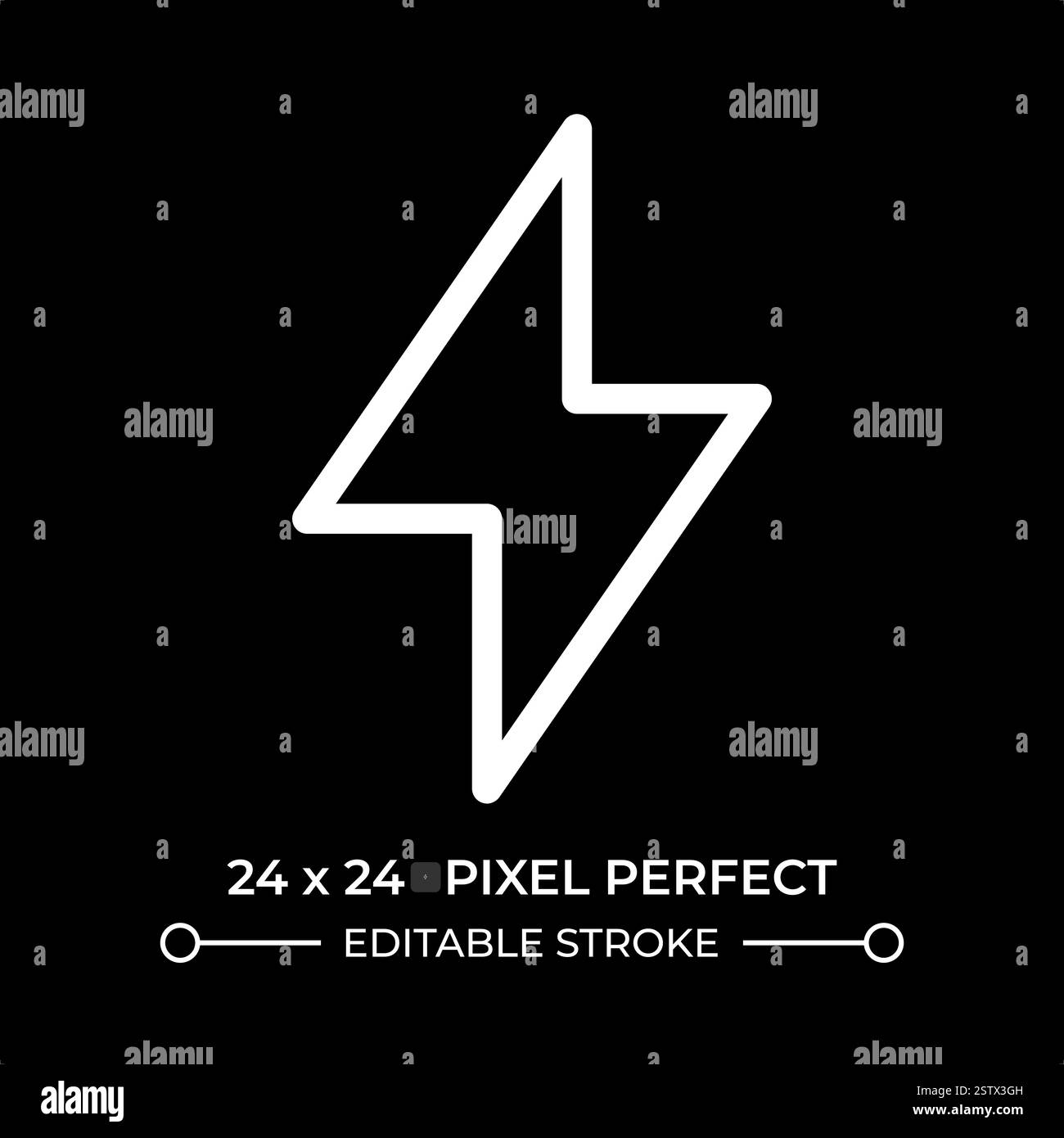 Thunderbolt on Black and White Stock Photos & Images - Alamy