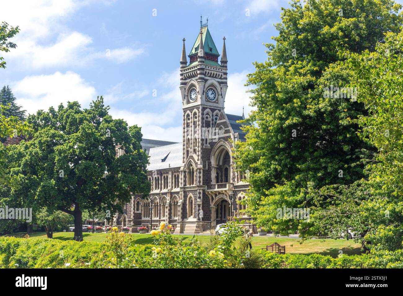 Clocktower Building, Central Campus, University of Otago, Leith Street ...