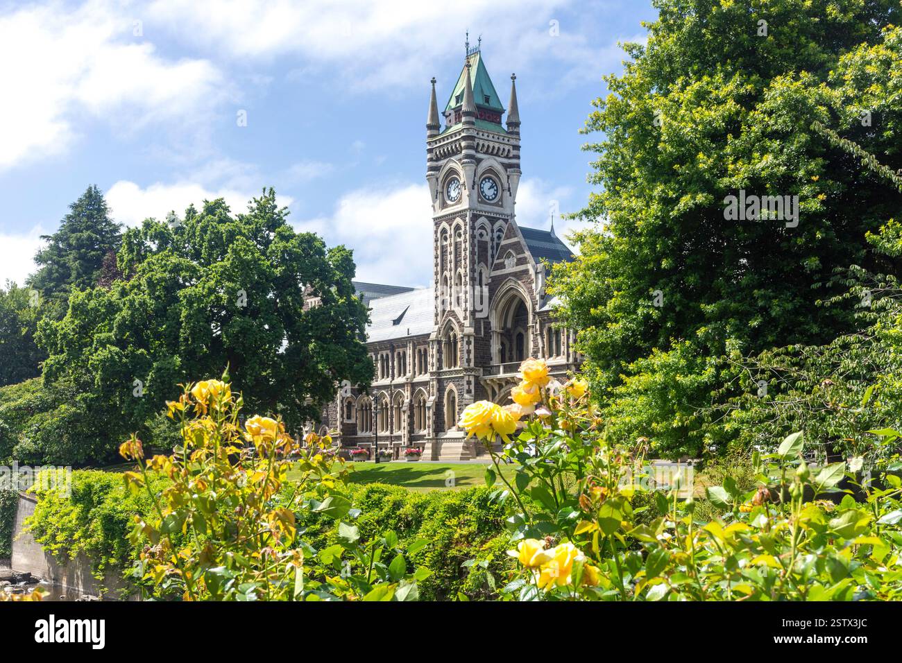 Clocktower Building, Central Campus, University of Otago, Leith Street ...