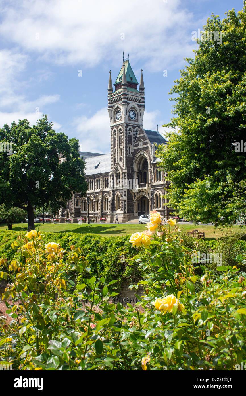 Clocktower Building, Central Campus, University of Otago, Leith Street ...