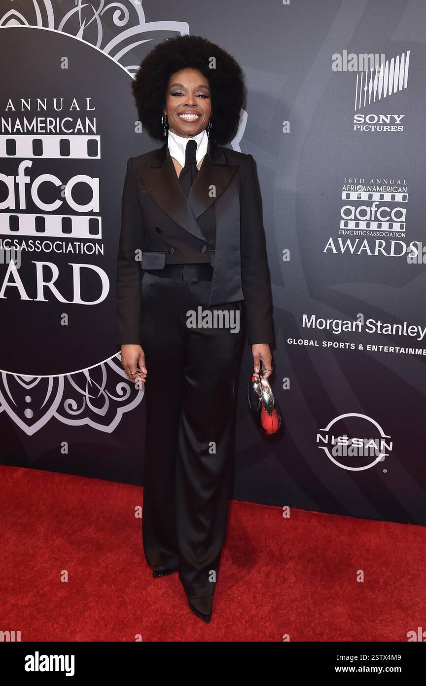 Amber Ruffin arrives at the 16th Annual AAFCA Film Awards on Wednesday ...