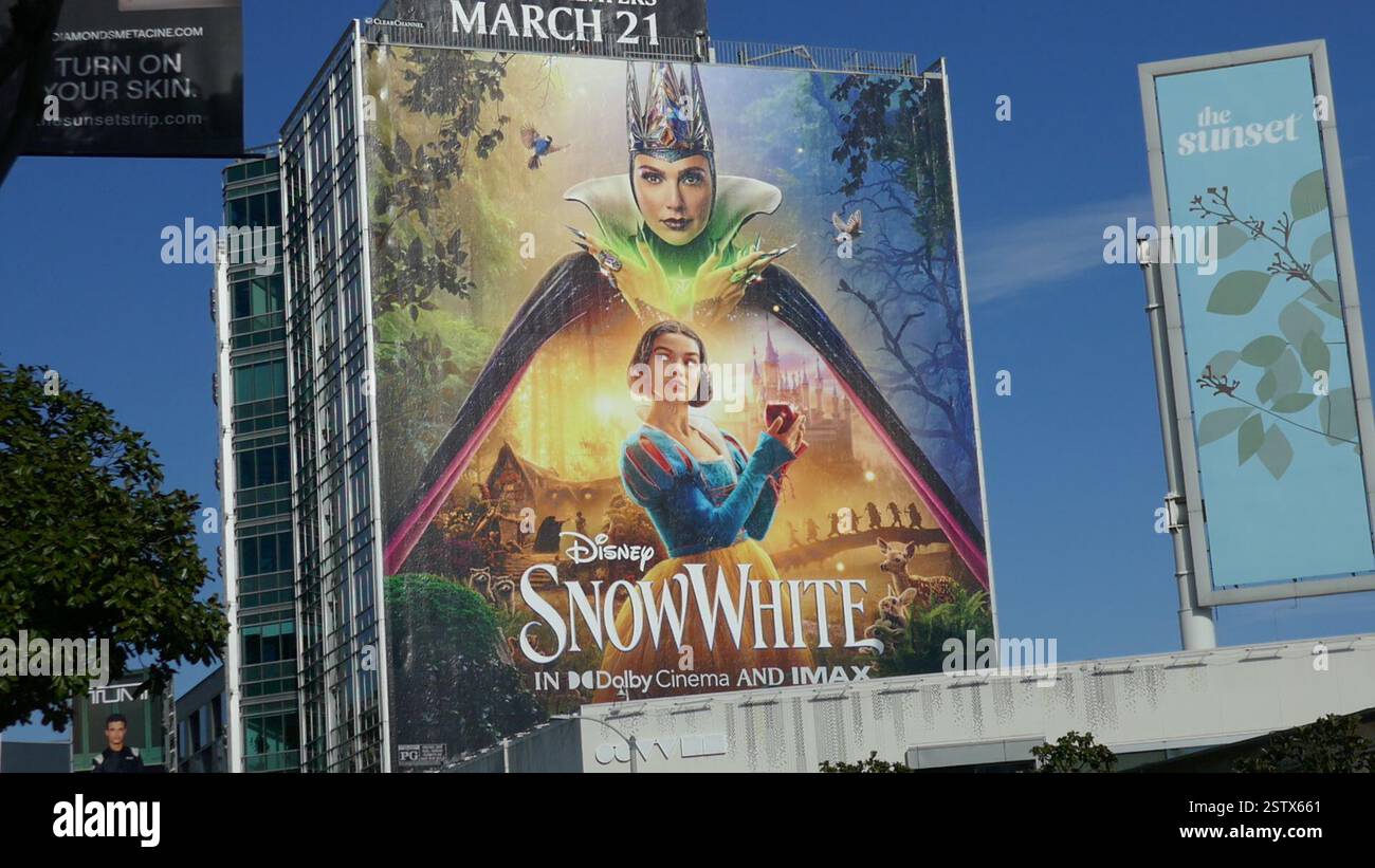 Los Angeles, California USA 19th February 2025 Disney Snow White ...