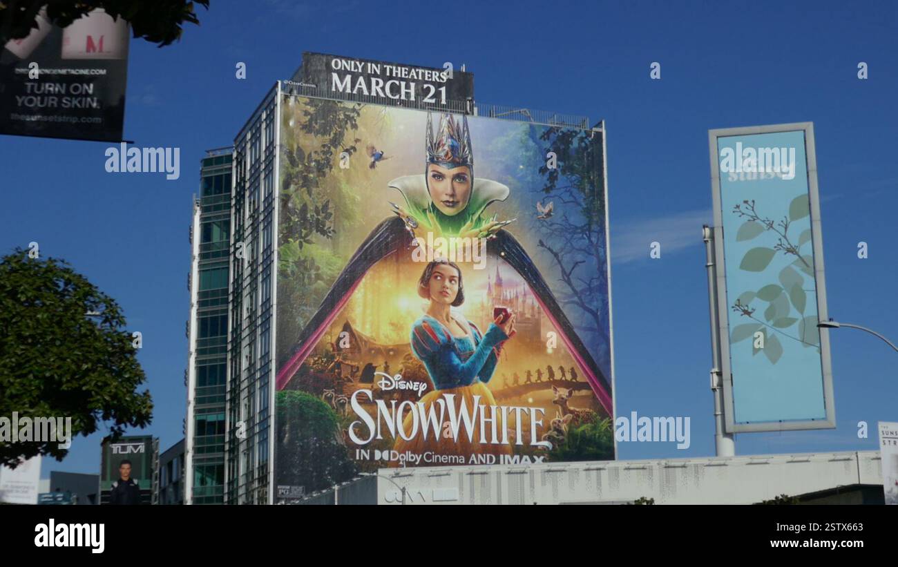 Los Angeles, California USA 19th February 2025 Disney Snow White ...