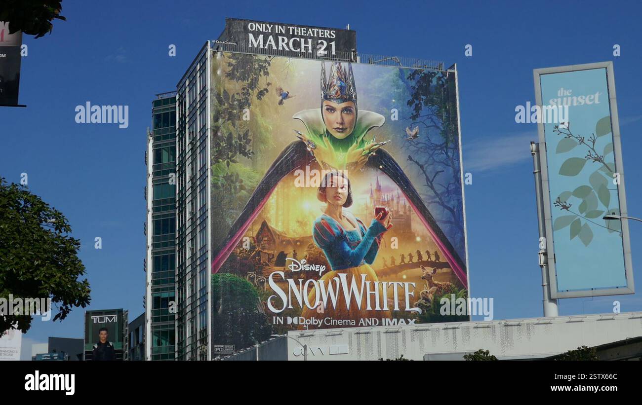 Los Angeles, California USA 19th February 2025 Disney Snow White ...