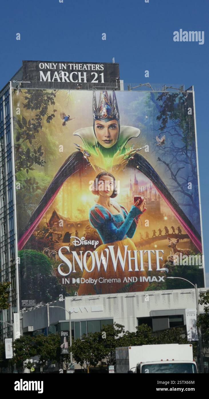 Los Angeles, California USA 19th February 2025 Disney Snow White ...