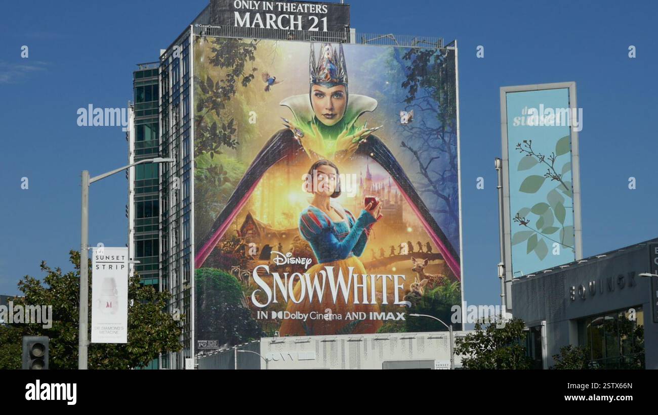 Los Angeles, California USA 19th February 2025 Disney Snow White ...