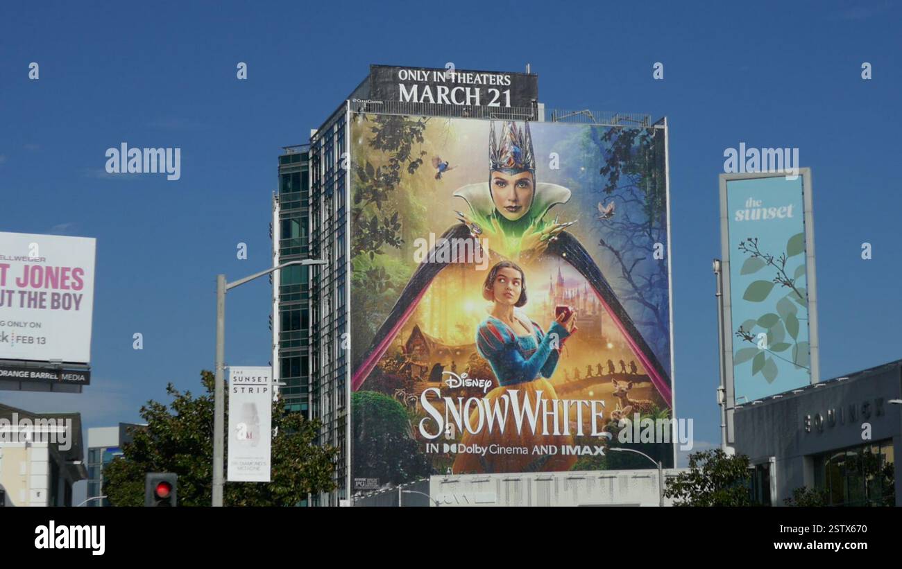 Los Angeles, California USA 19th February 2025 Disney Snow White ...