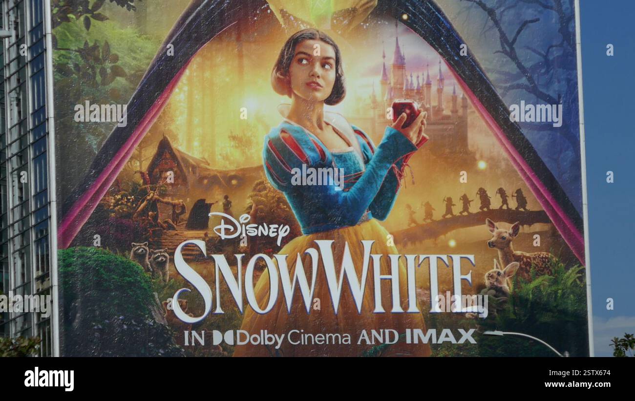 Los Angeles, California USA 19th February 2025 Disney Snow White ...