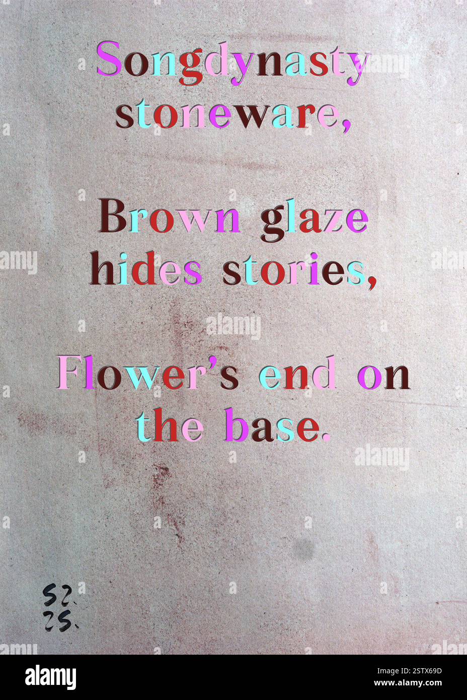 Songdynasty stoneware, Brown glaze hides stories, Flower's end on the ...