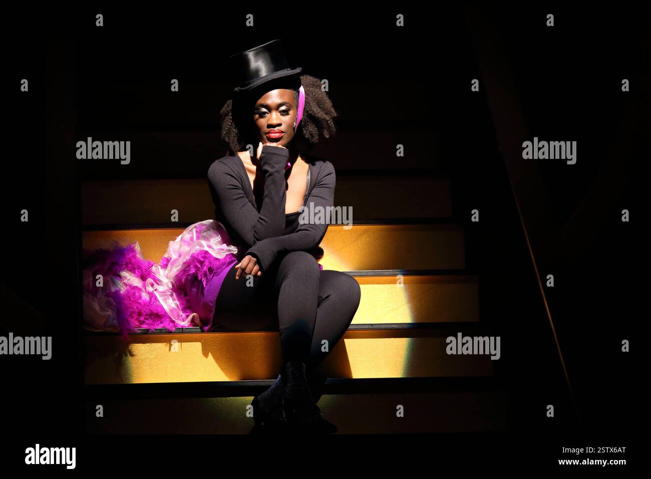 Ivy Quainoo während der Fotoprobe für Berlin is ja so gross im ...