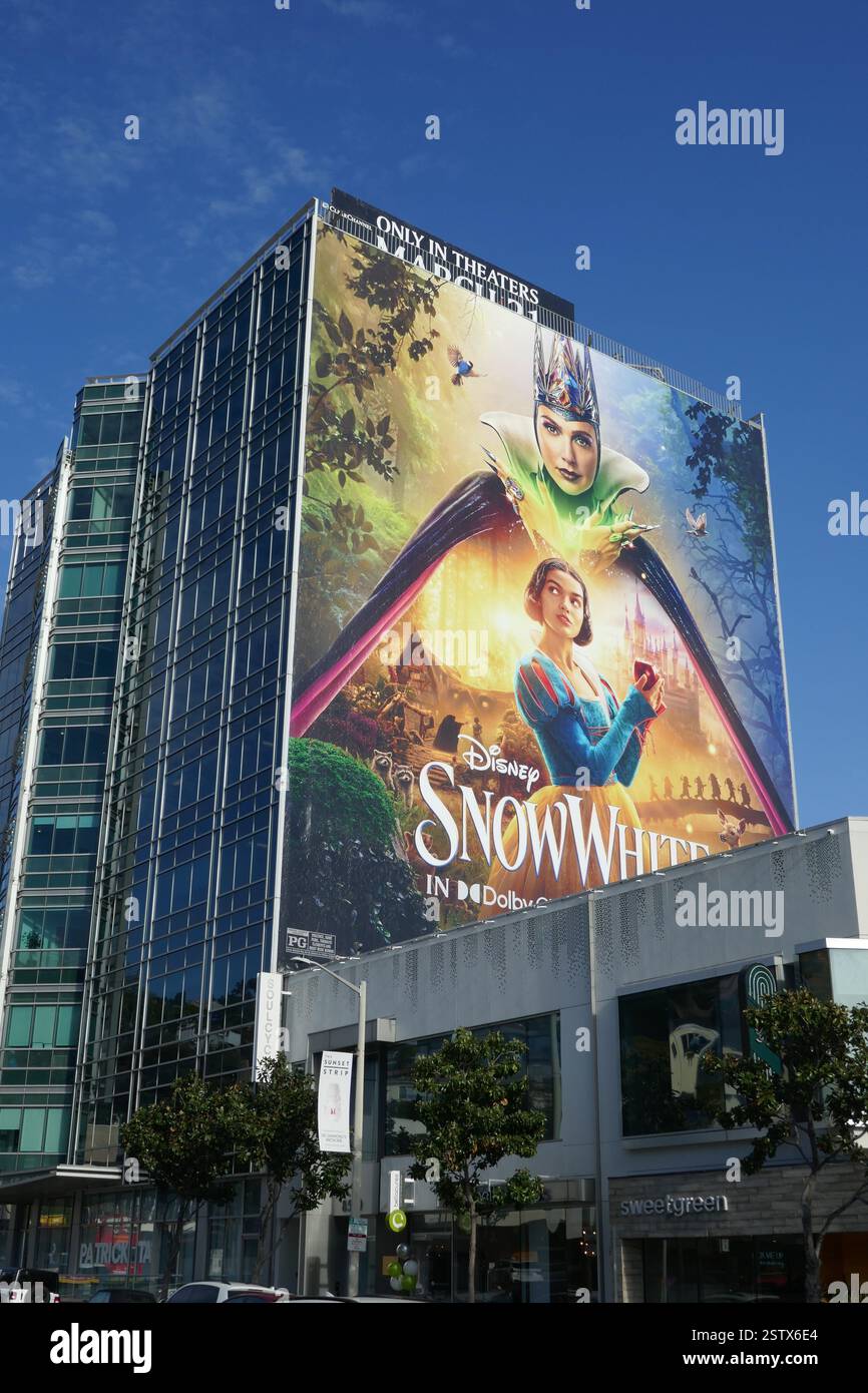 Los Angeles, California USA 19th February 2025 Disney Snow White ...