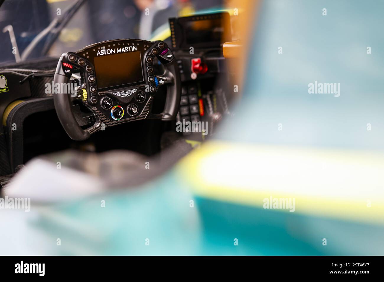 Aston Martin Valkyrie, Steering Wheel during the Prologue of the 2025 ...