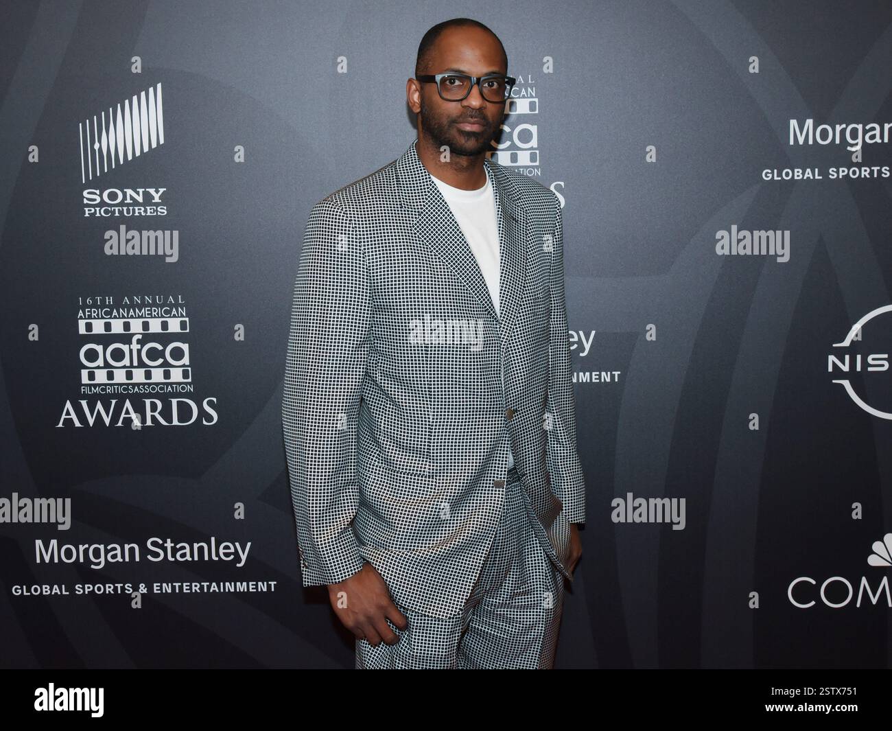 February 19, 2025, Beverly Hills, California, USA: RaMell Ross attends ...