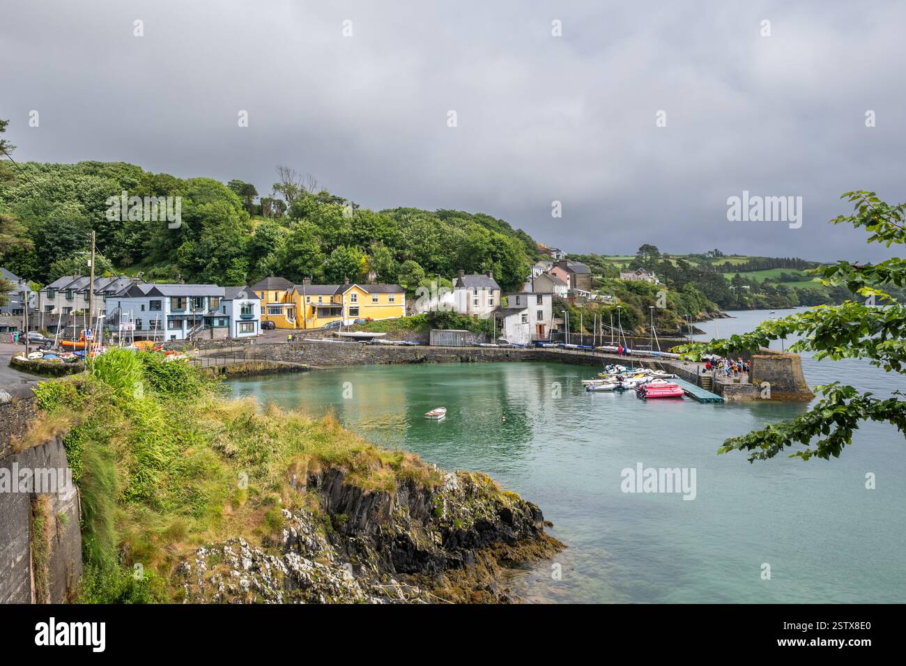 The picturesque village of Glandore, West Cork, Ireland Stock Photo - Alamy