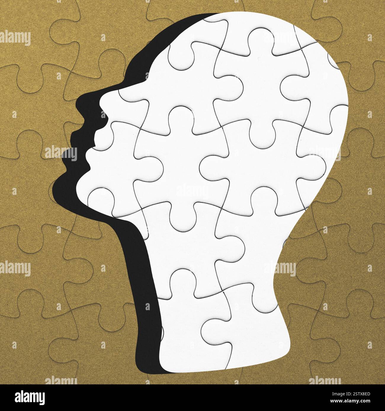 Memory loss, Alzheimer's disease, dementia, Parkinson's concept collage ...