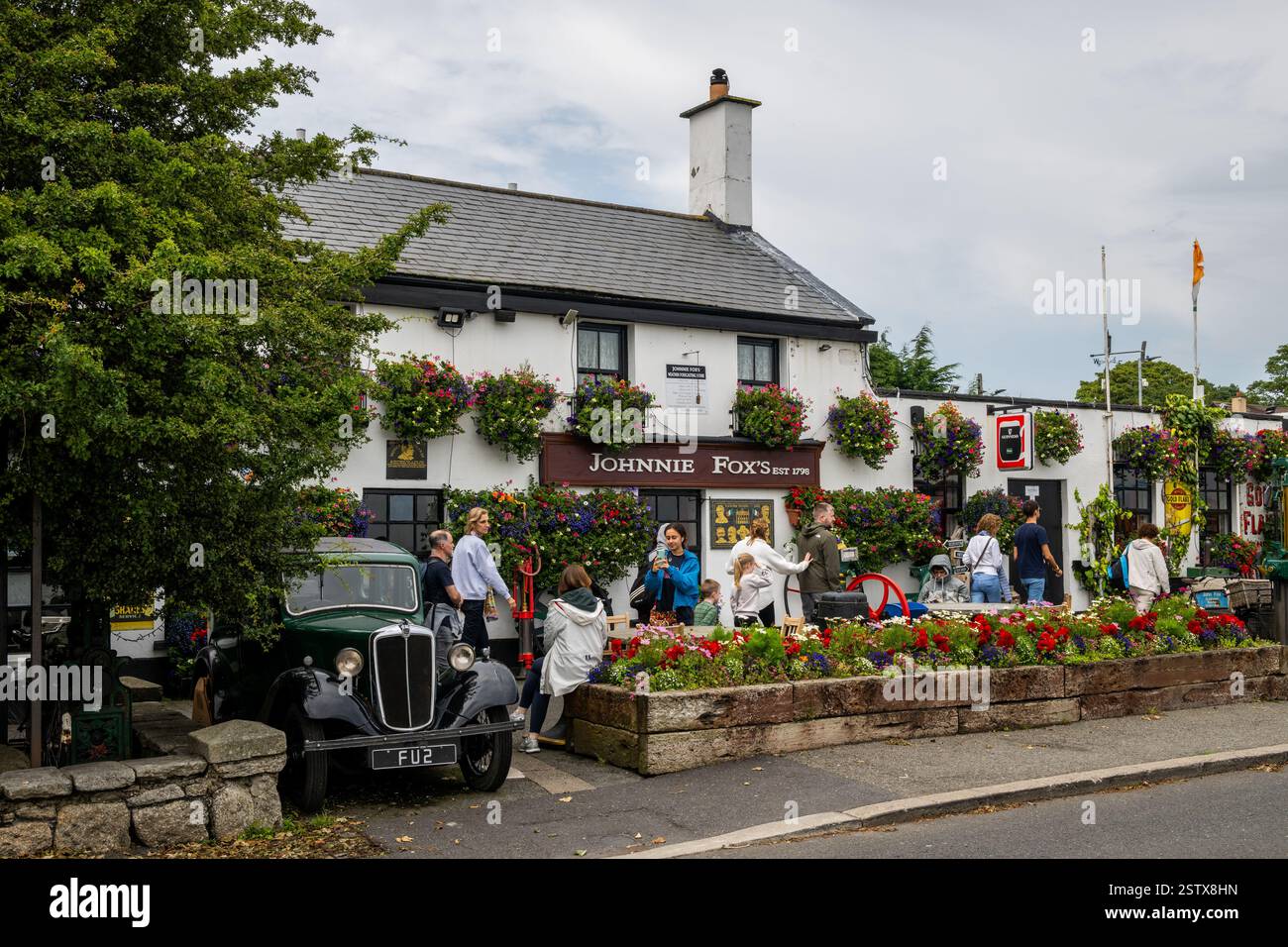 Johnnie Fox's Pub, Ireland's oldest (1798) and highest pub, situated in ...