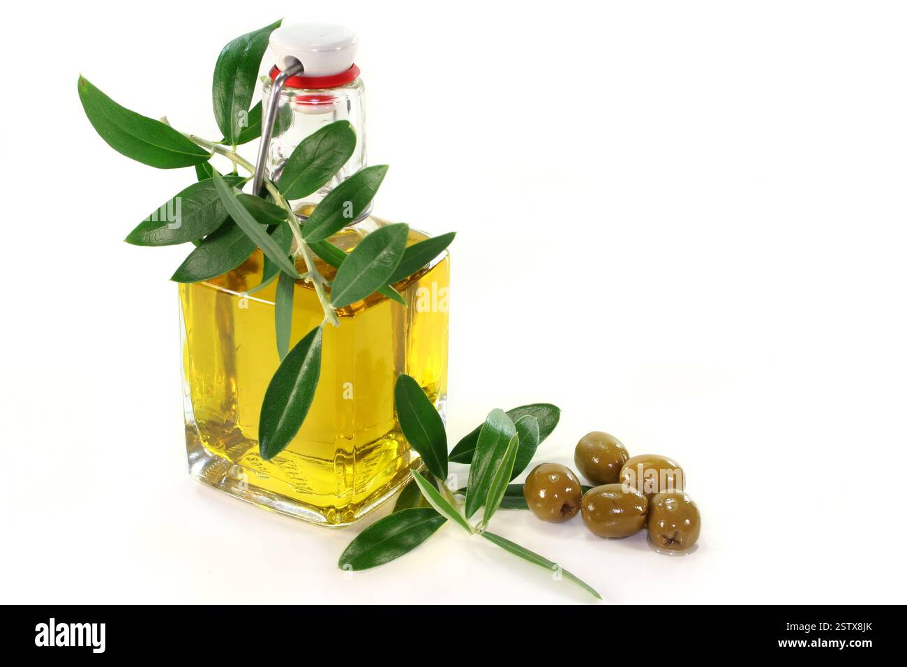 Cold pressed olive oil Cut Out Stock Images & Pictures - Alamy