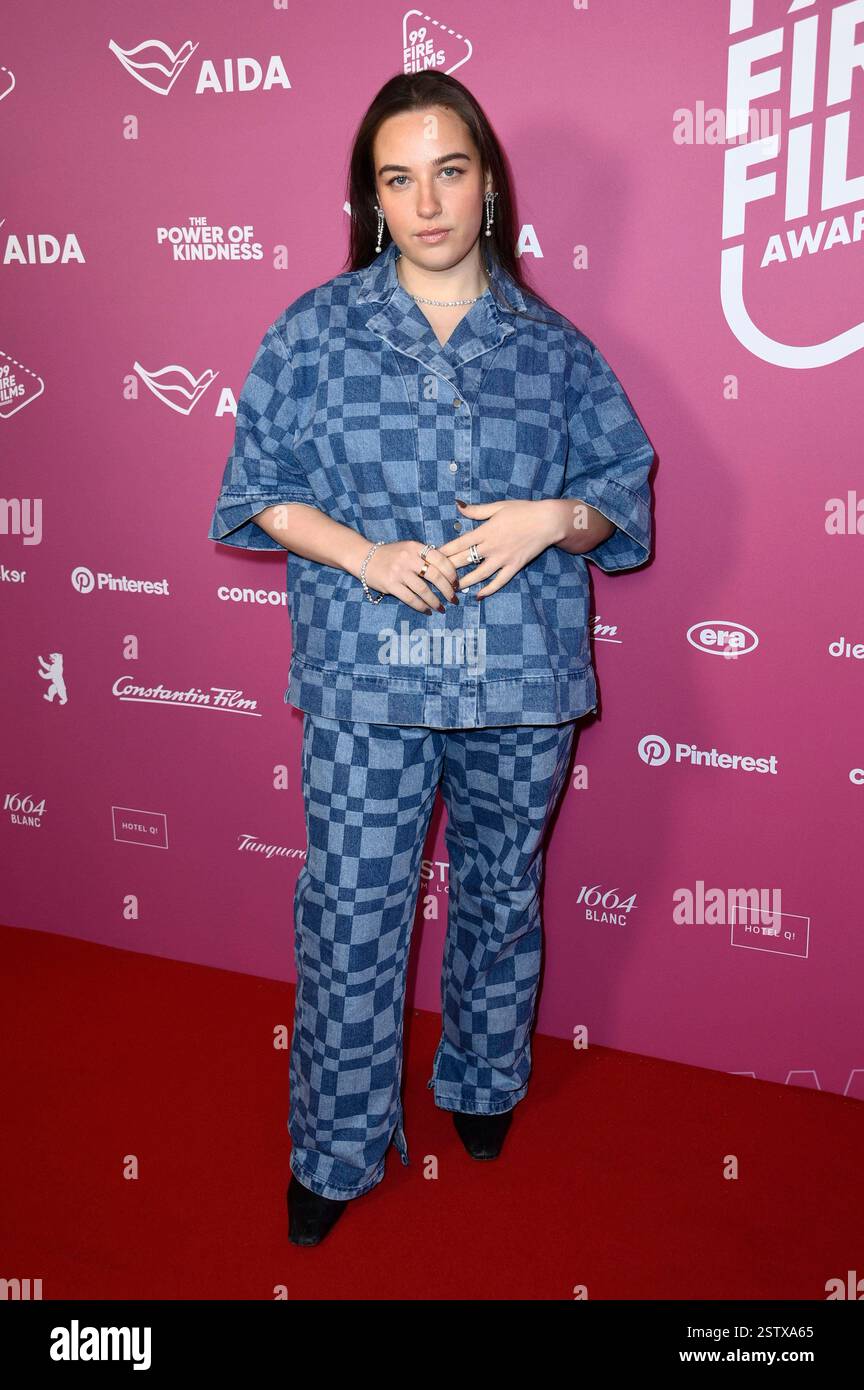 Dilara Aylin Ziem beim 99Fire Films Award während der Berlinale 2025 in ...