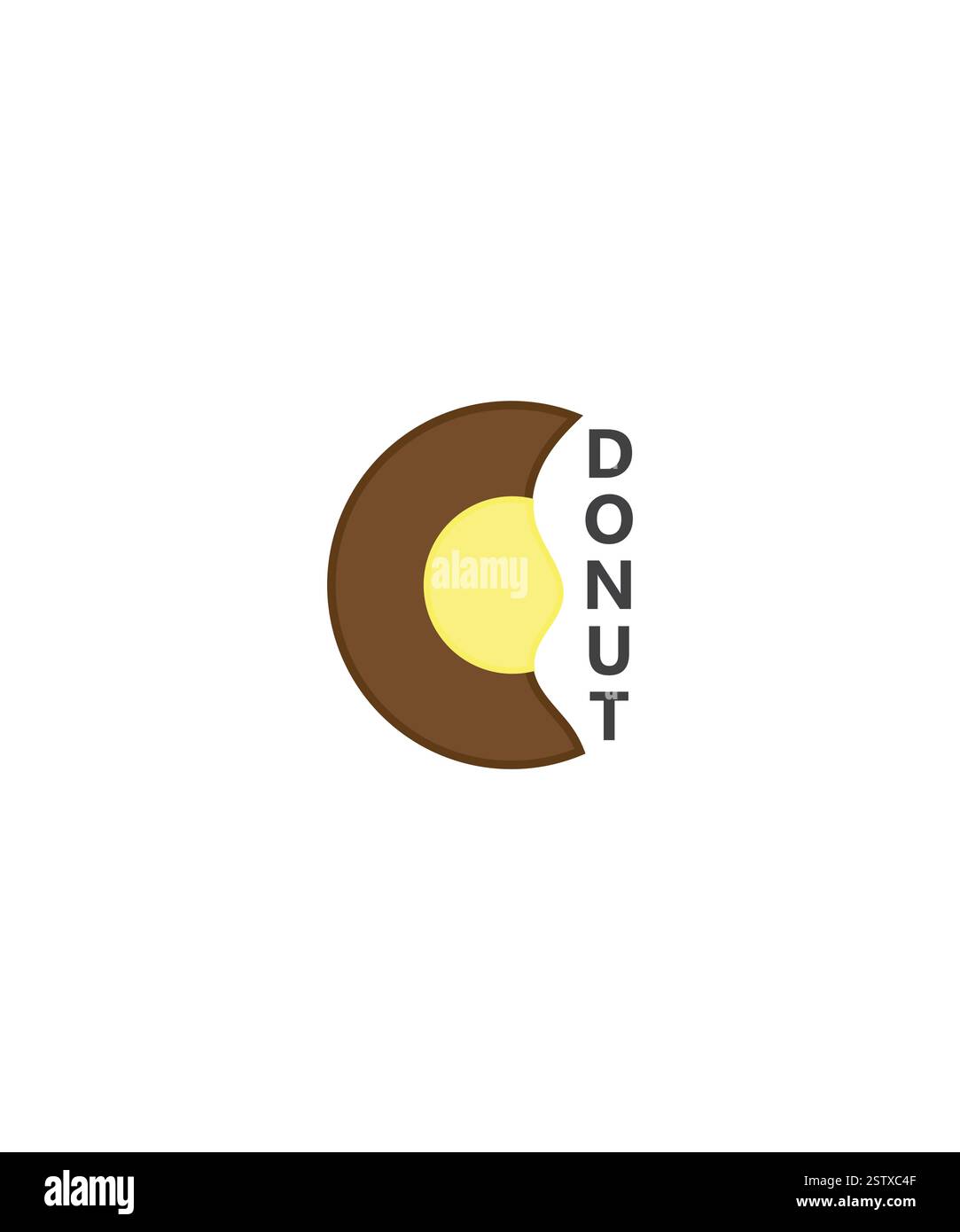 Chocolate Donut Logo, Donut Logo Template Design, Bakery Logo, Sweet ...