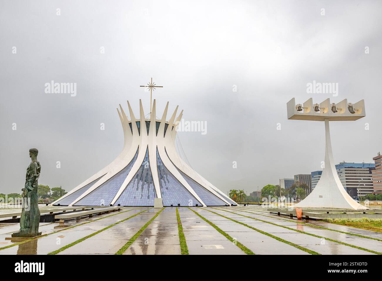 Metropolitan Cathedral of Our Lady of Aparecida, Brazil’s patron saint ...