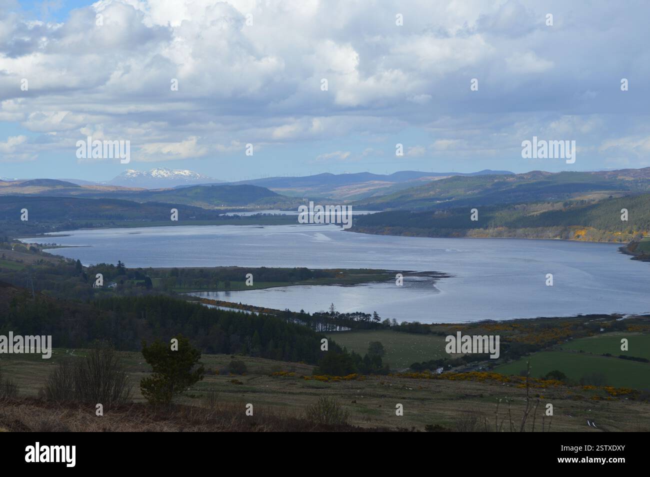 Lairg Scottish Highlands Stock Photo - Alamy