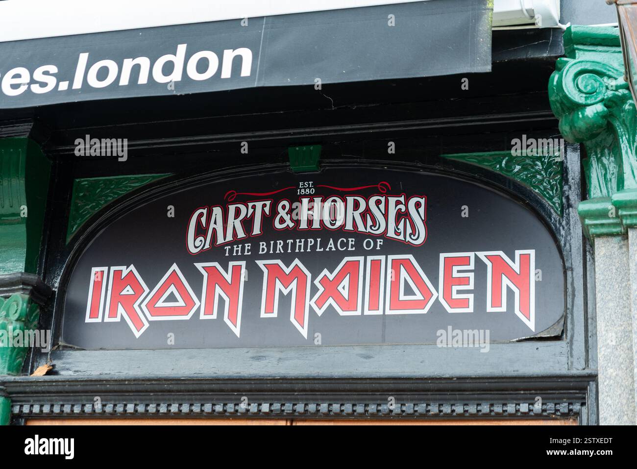 Cart and Horses pub in Maryland, Stratford, London, UK. Established in ...
