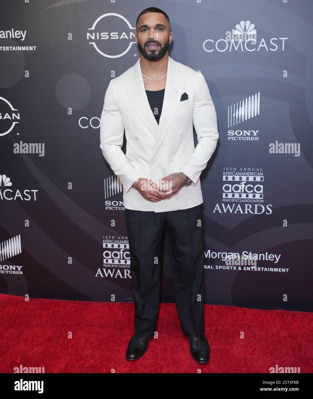 Tyler Lepley arrives at the 16th Annual African American Film Critics ...