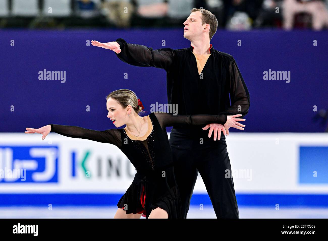 Alisa EFIMOVA & Misha MITROFANOV (USA), during Pairs Short Program, at ...