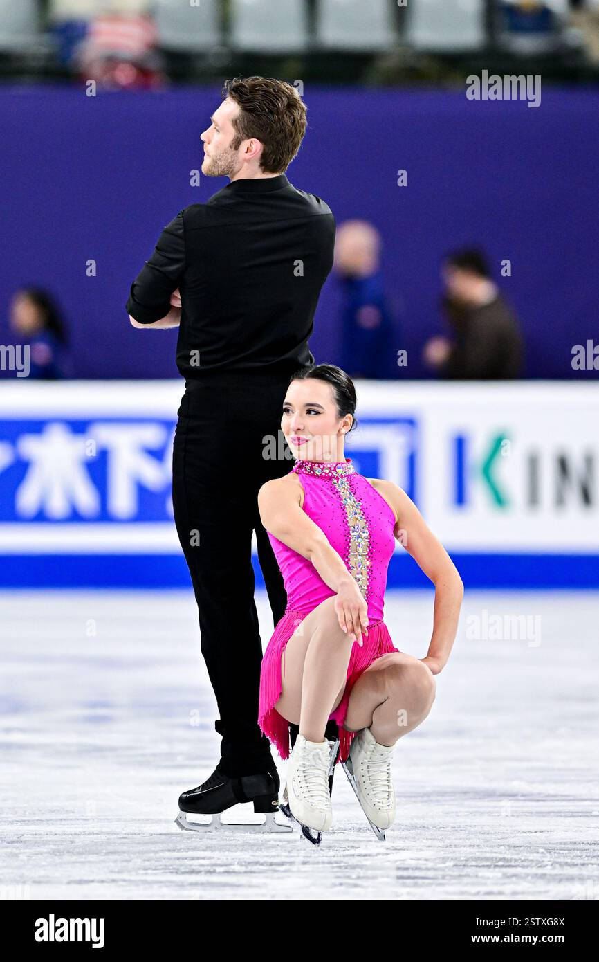 Lia PEREIRA & Trennt MICHAUD (CAN), during Pairs Short Program, at the ...