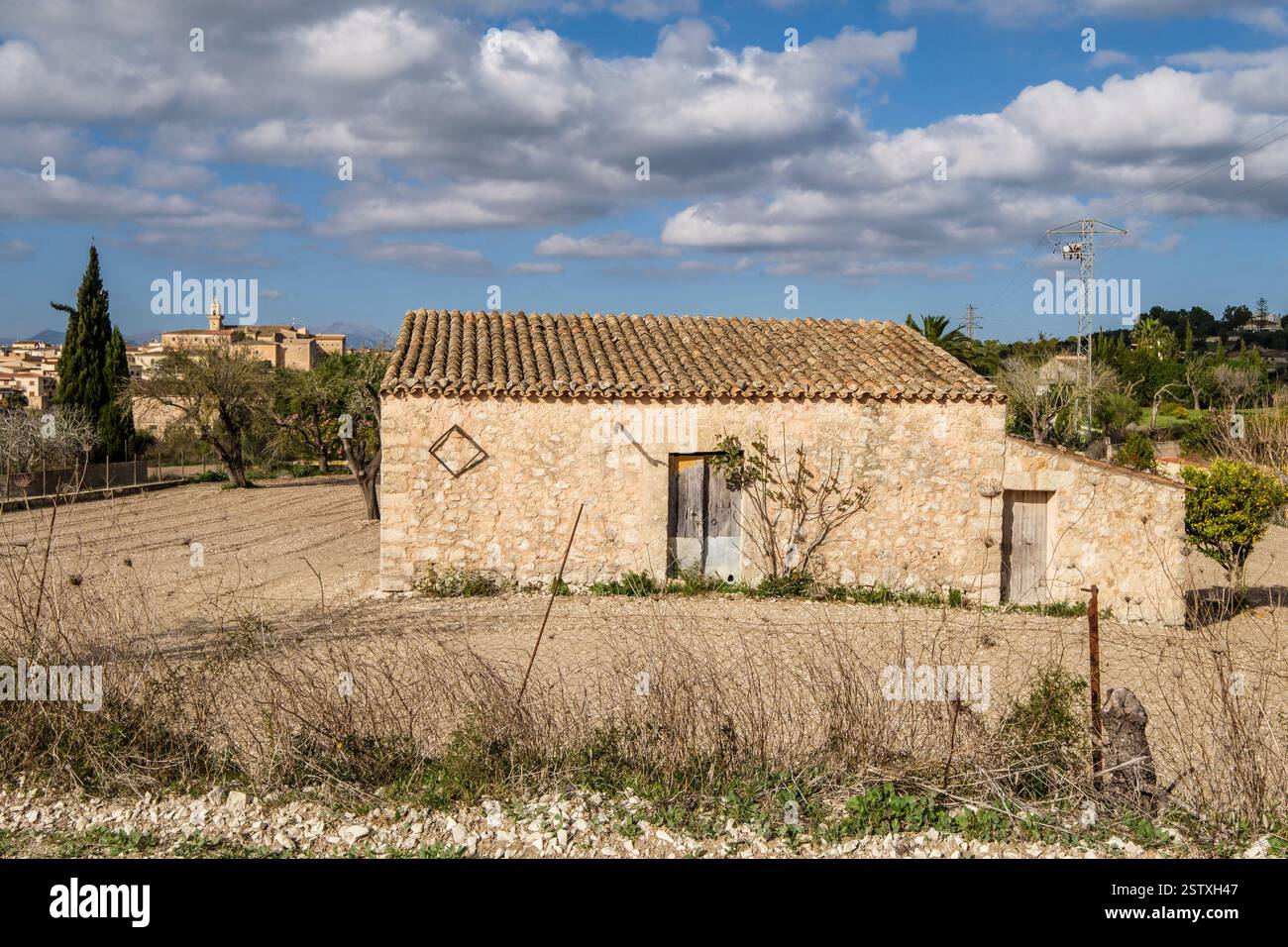 Tool house on the outskirts Stock Photo - Alamy