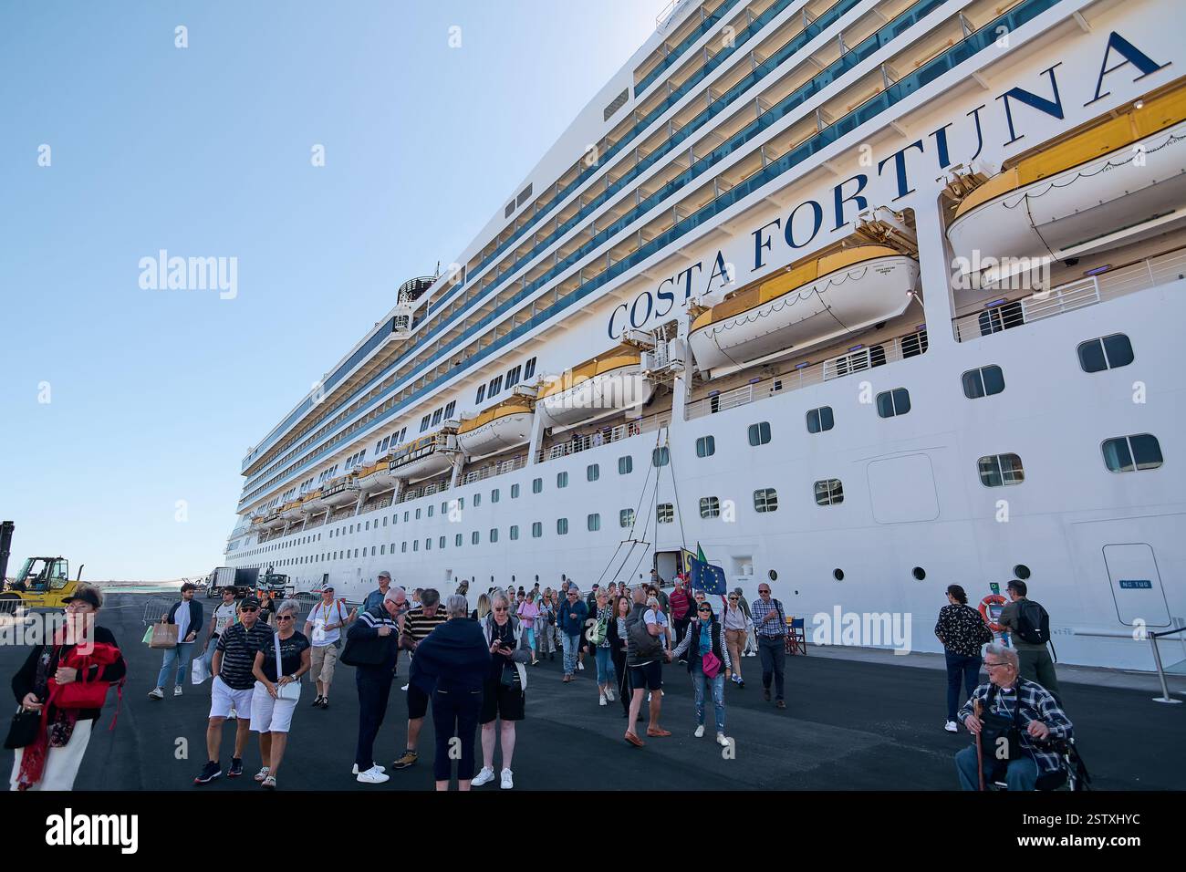 Disembark costa ship hi-res stock photography and images - Alamy
