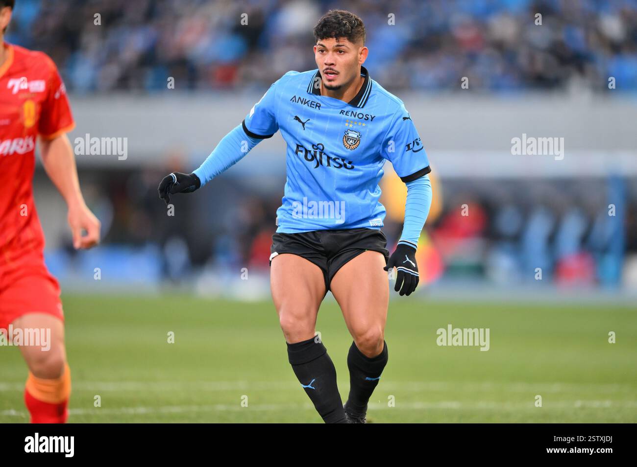 Kawasaki Frontale's Erison during the 2025 J1 League match between ...