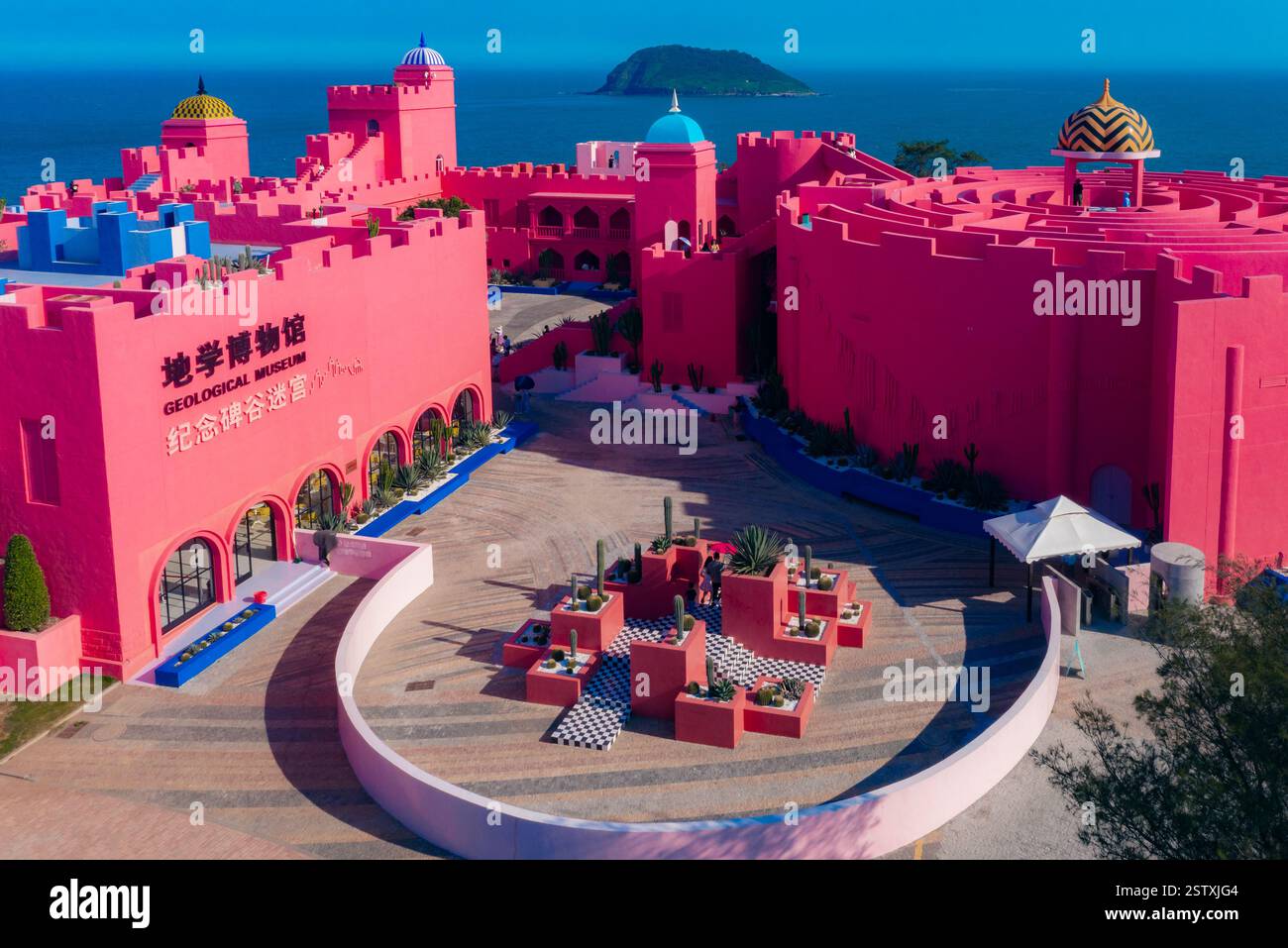 Architectural Scenery of Volcano Island in Zhangzhou City, Fujian ...