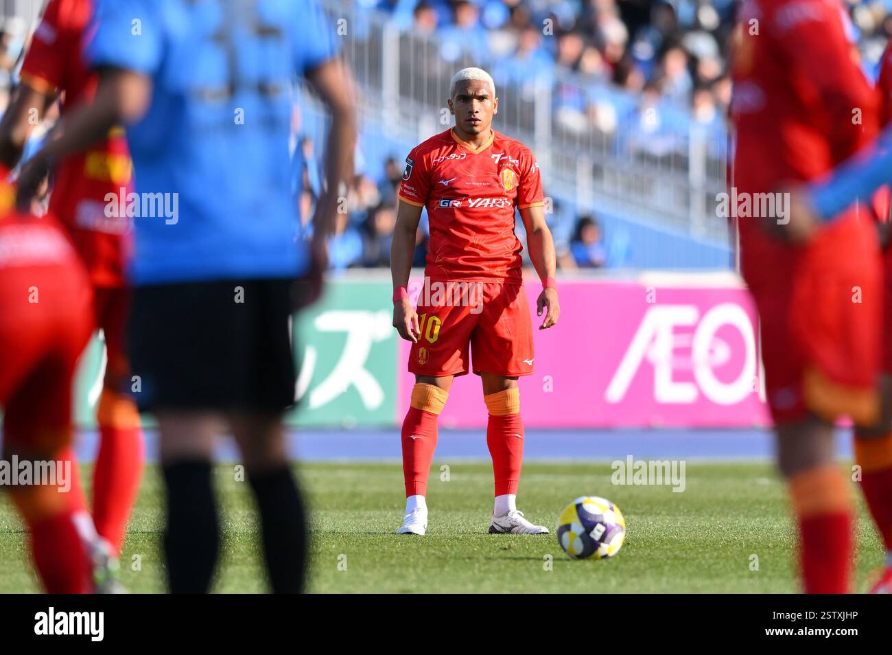 Nagoya Grampus' Mateus Castro during the 2025 J1 League match between ...