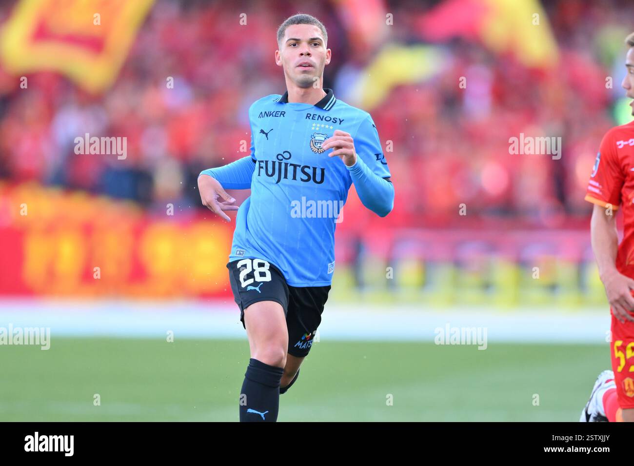 Kawasaki Frontale's Patrick Verhon during the 2025 J1 League match ...