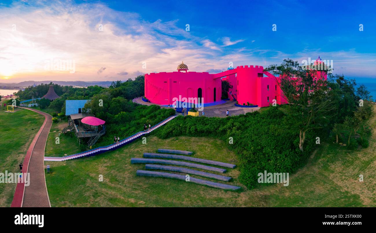 Architectural Scenery of Volcano Island in Zhangzhou City, Fujian ...