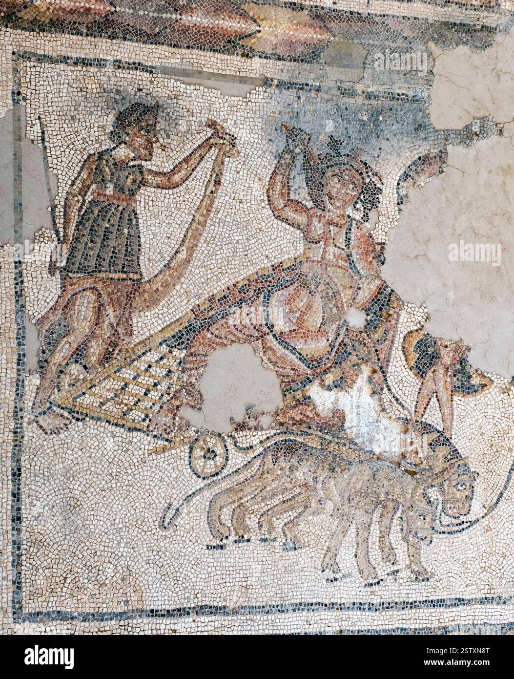 Roman mosaic roman villa of fuente alamo hi-res stock photography and ...