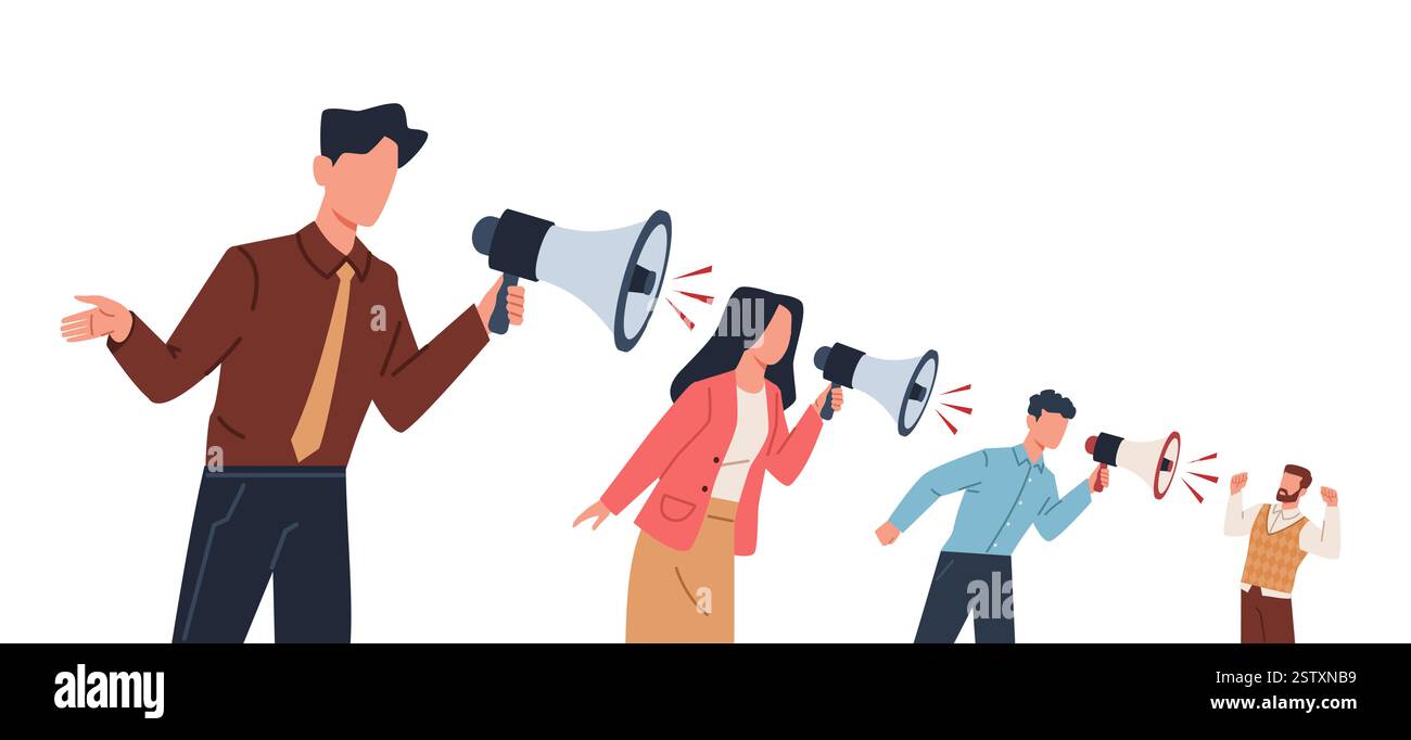 Bosses yell at subordinates. Manager yelling and bullying employee with ...