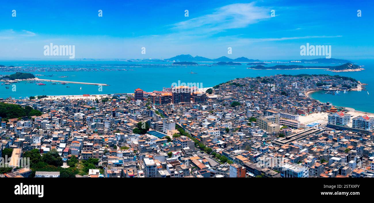 Aerial Scenery of Dongshan Island, Zhangzhou City, Fujian Province ...