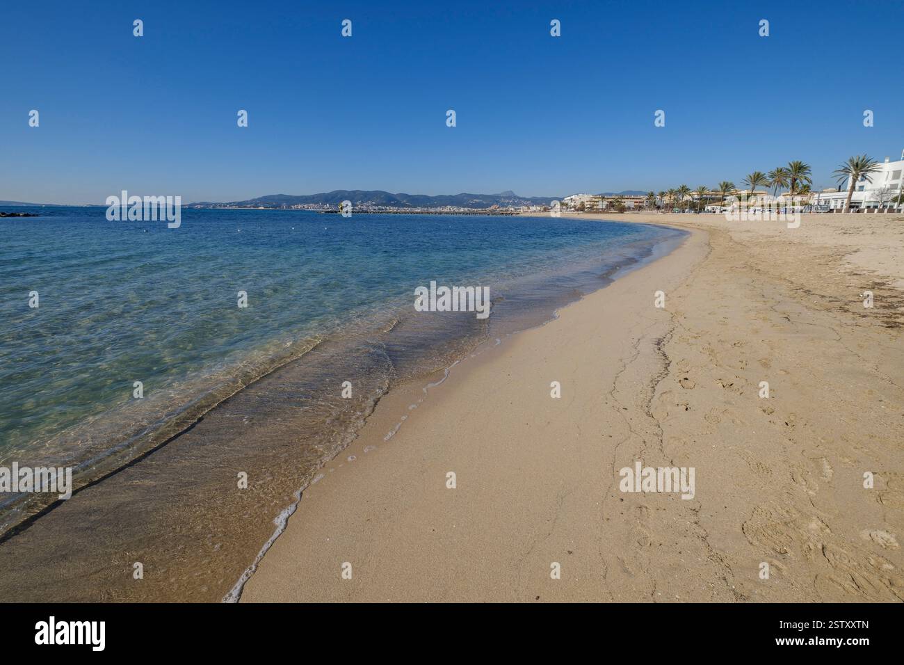 Ciudad Jardin beach Stock Photo - Alamy