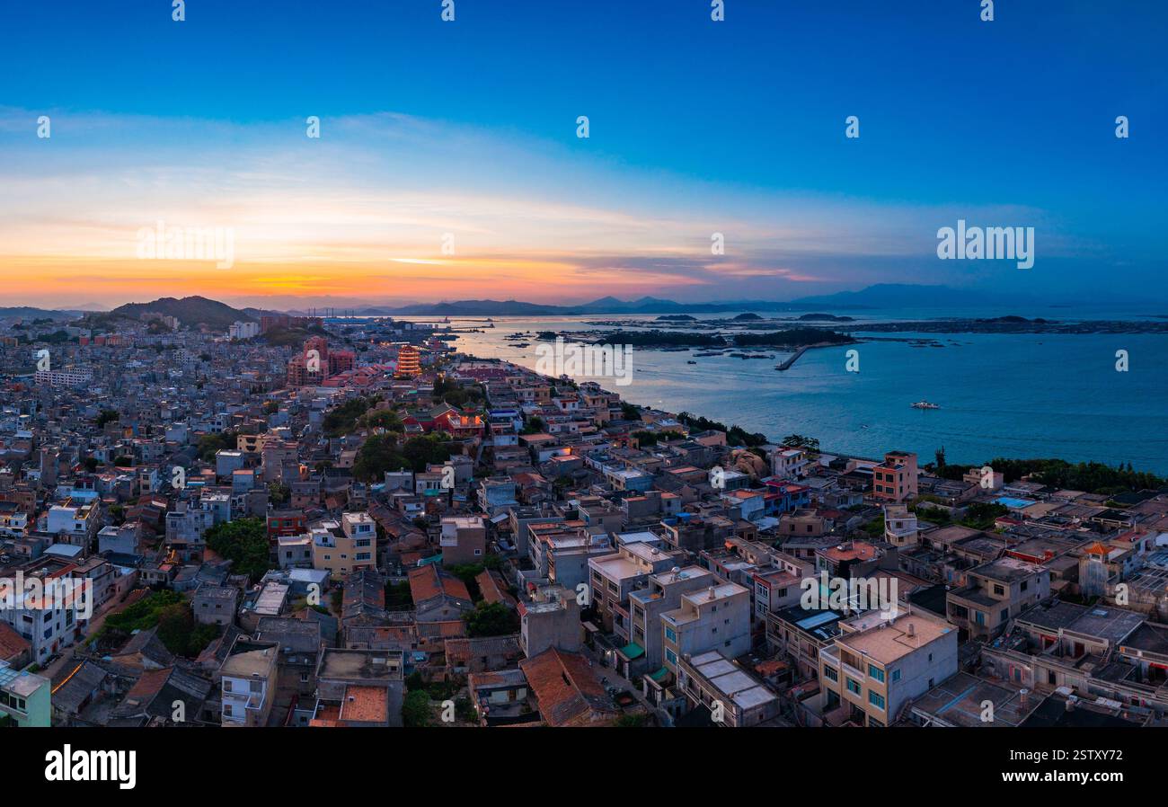 Aerial Scenery of Dongshan Island, Zhangzhou City, Fujian Province ...