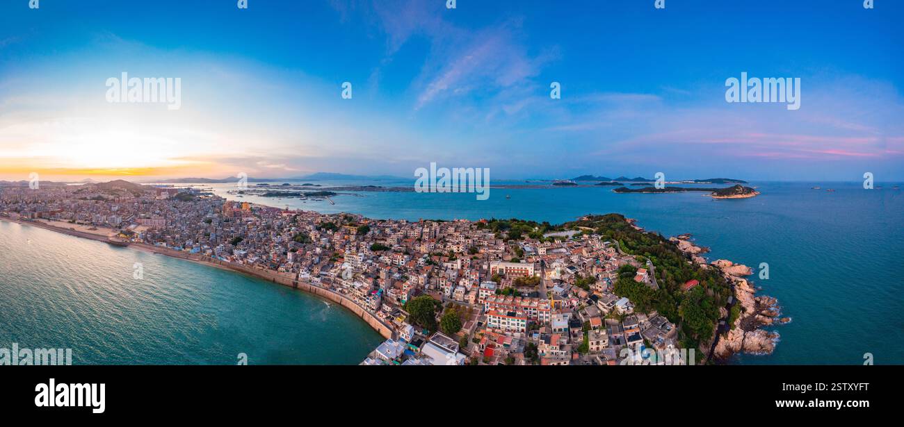 Aerial Scenery of Dongshan Island, Zhangzhou City, Fujian Province ...