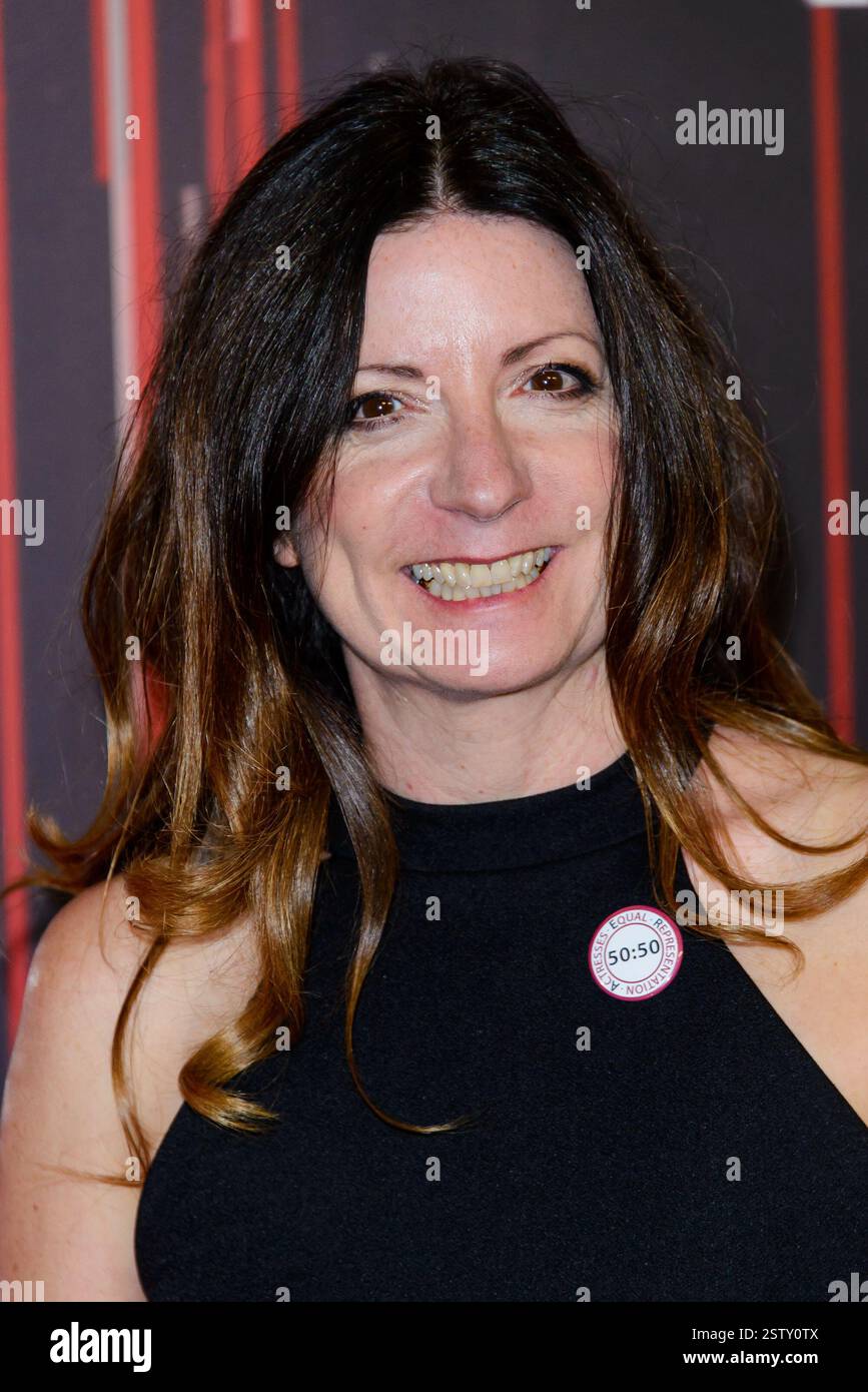 Katherine Dow Blyton arrives at the 2017 British Soap Awards on the 3rd ...