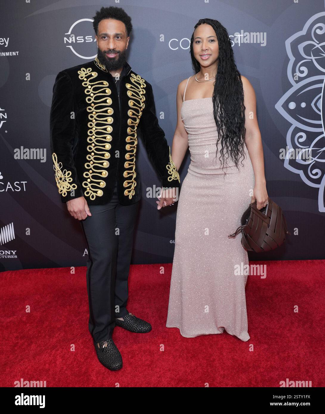 (L-R) Johnathan Johnson, Nesha Johnson at the 16th Annual African ...