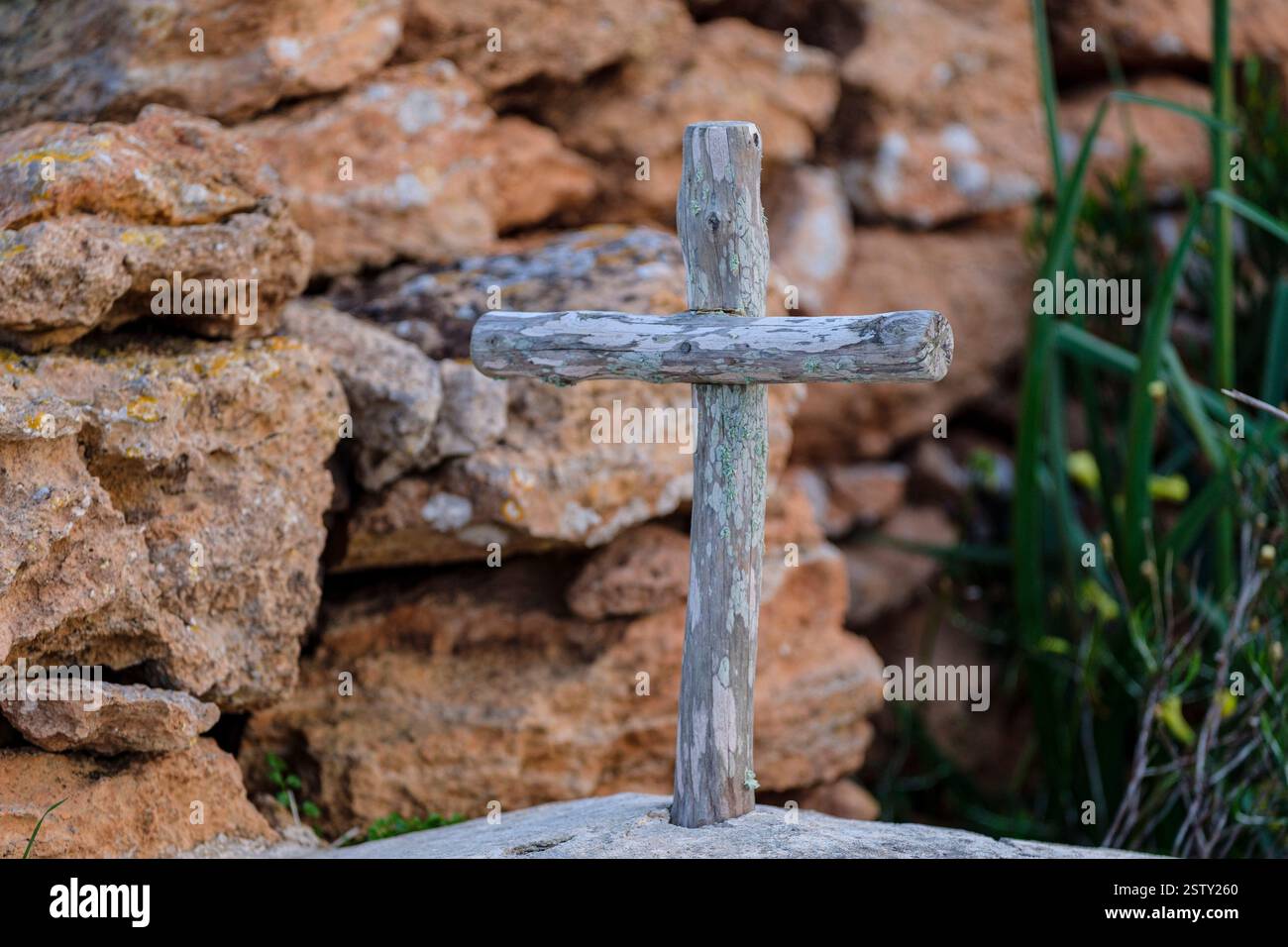 Traditional stone walls for agricultural land Stock Photo - Alamy