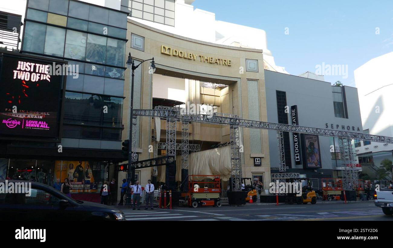 Los Angeles, California USA 19th February 2025 Dolby Theatre Oscars ...