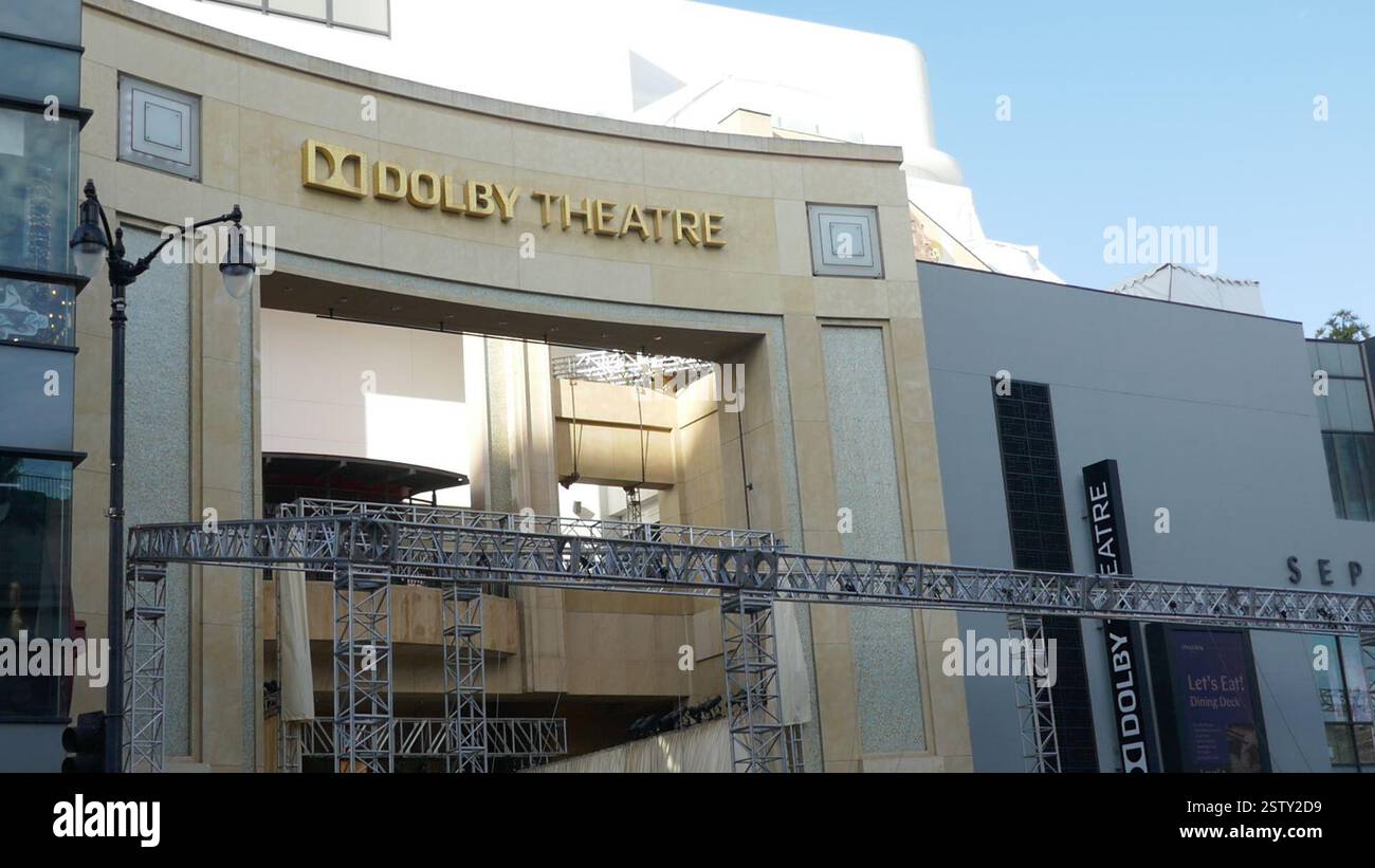 Los Angeles, California USA 19th February 2025 Dolby Theatre Oscars ...